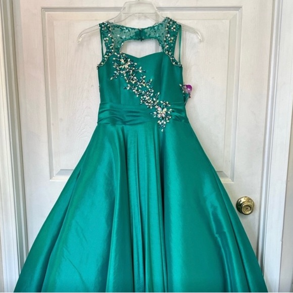 Ritzee | Dresses | Ritzee Girl Size 8 Little Girls Pageant Dress | Poshmark